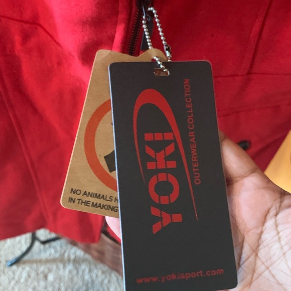 Yoki | Jackets & Coats | Nwt Red Coat | Poshmark